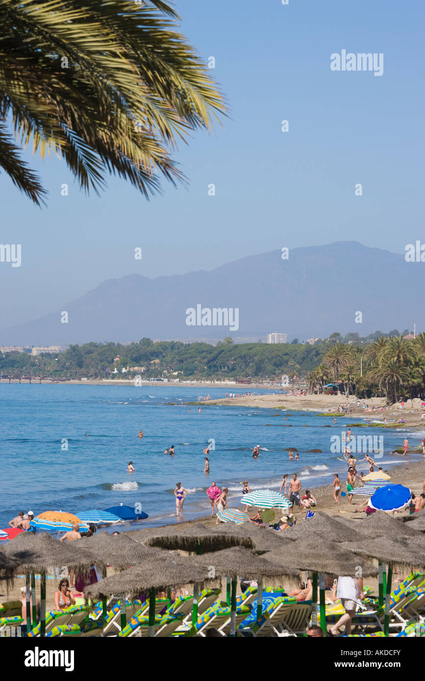 Fontanilla beach marbella hi-res stock photography and images - Alamy