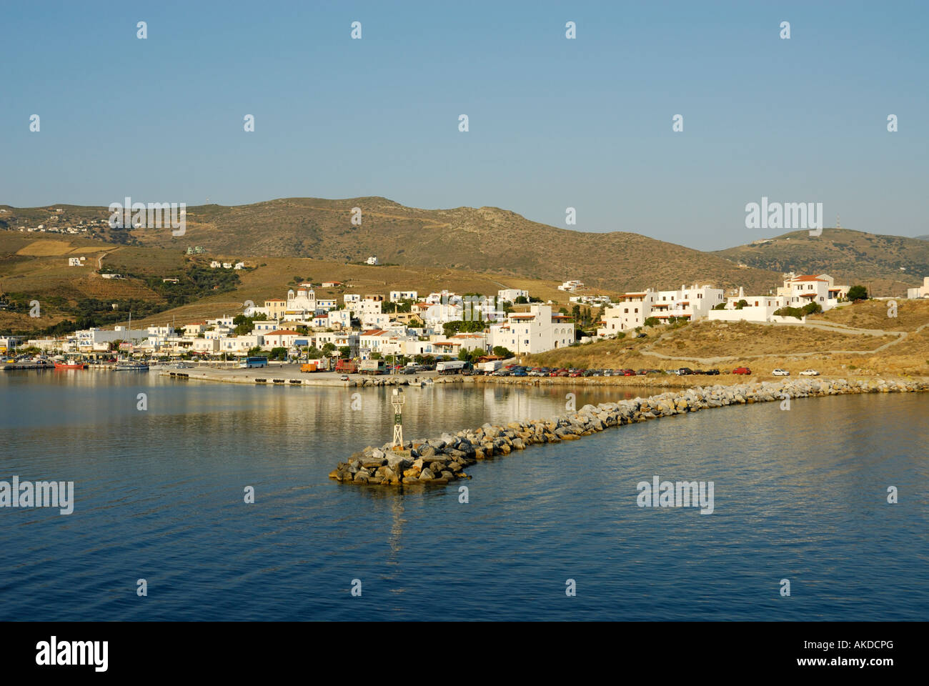 Port of gavrio hi-res stock photography and images - Alamy