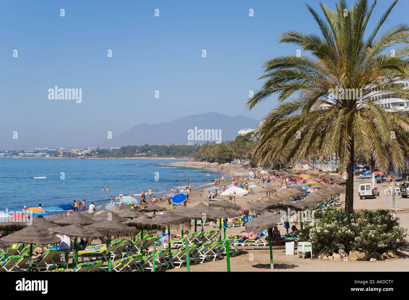 Fontanilla beach marbella hi-res stock photography and images - Alamy