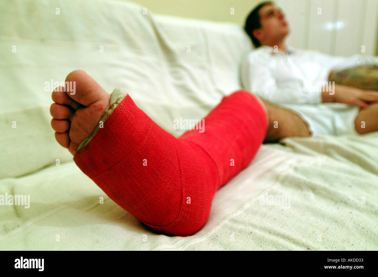 Fractured ankle bones hi-res stock photography and images - Alamy