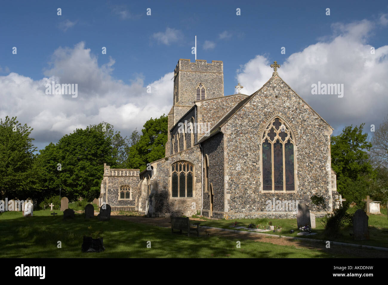 Mendham Church, Suffolk, UK Stock Photo - Alamy