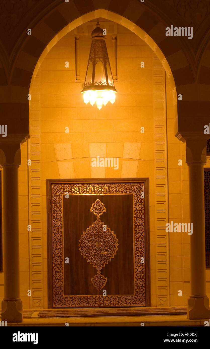 Interiors of Bahaaddine Hariri Mosque in Saida Lebanon Middle East ...
