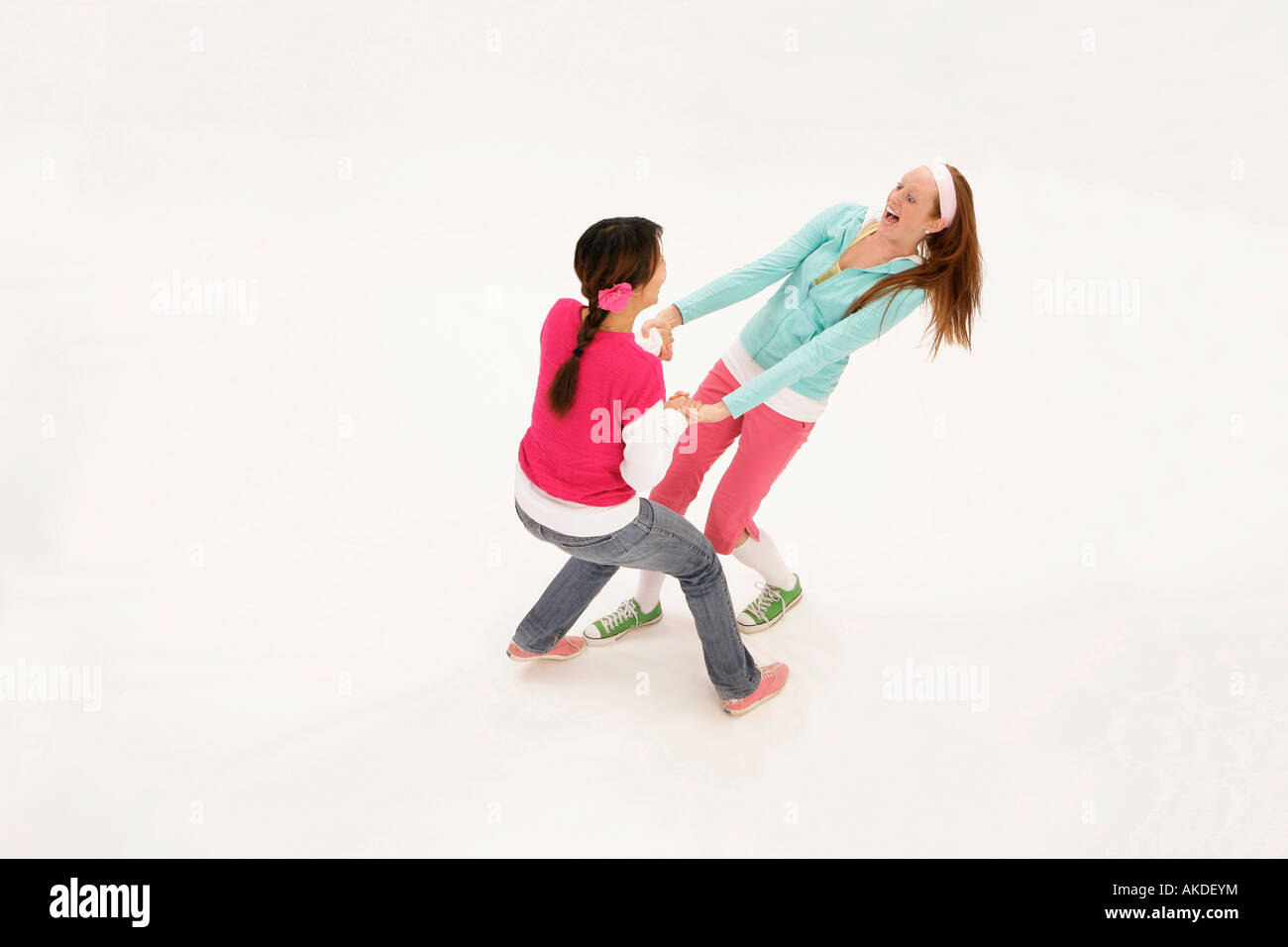 Friends playing together Stock Photo - Alamy