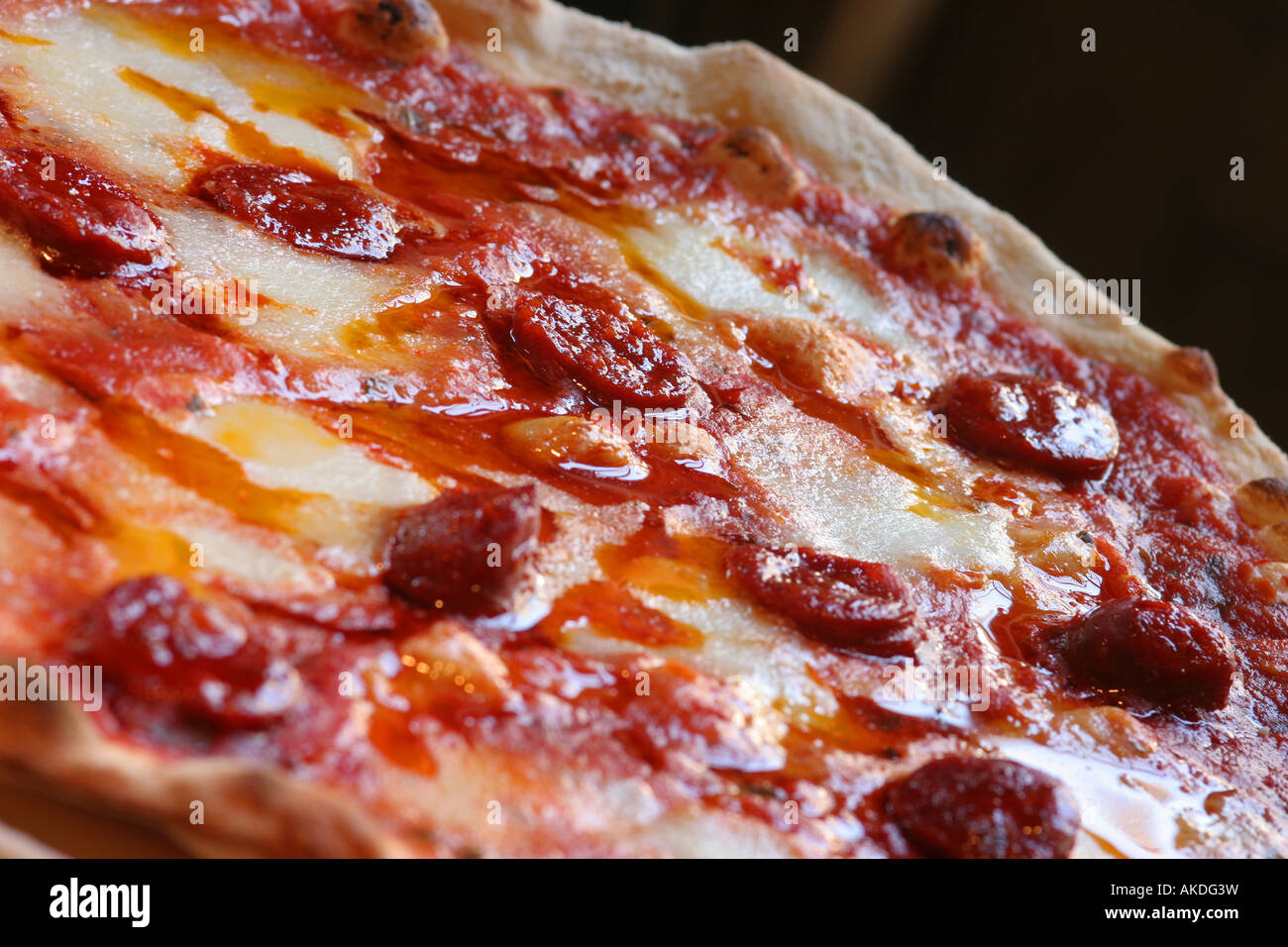 Close up freshly made pizza hi-res stock photography and images - Alamy