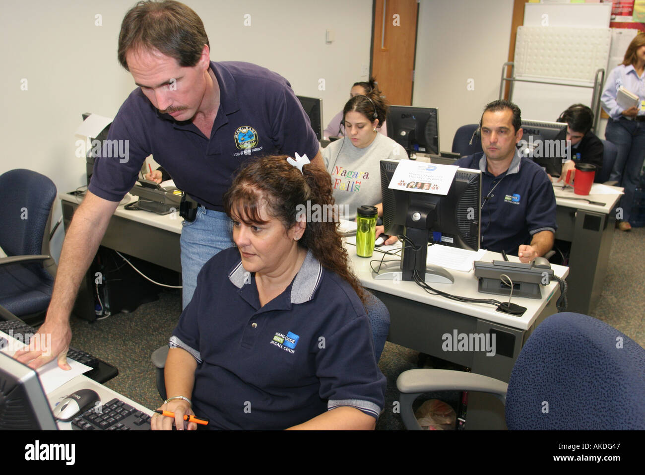 Miami Florida,Miami Dade County Emergency Operations Center,centre ...