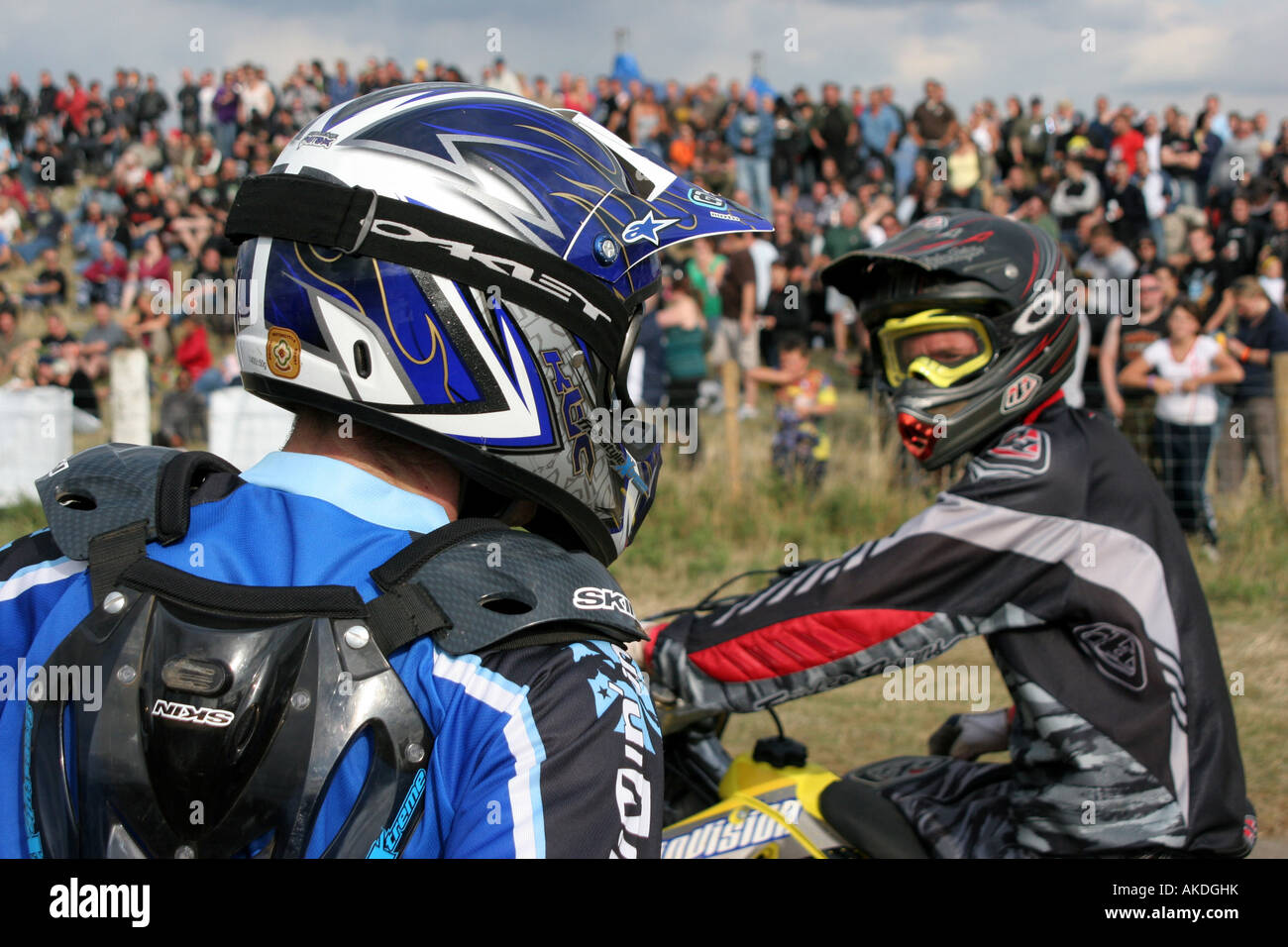 UK Freestyle Motorcross bikers entertaining crowds at 20th Annual ...