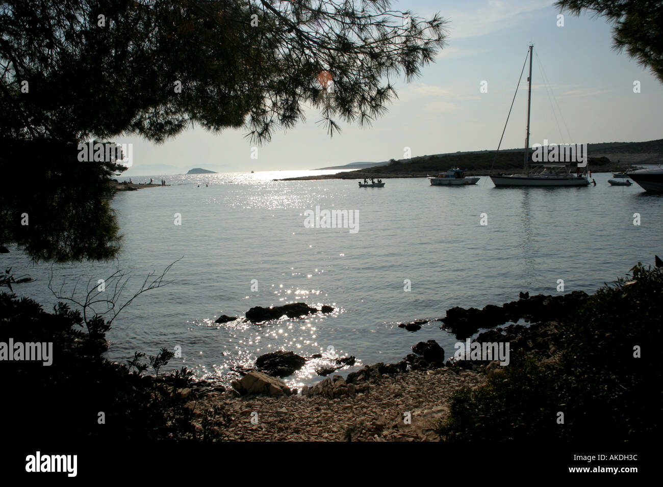 Mlini beach, pakleni hi-res stock photography and images - Alamy