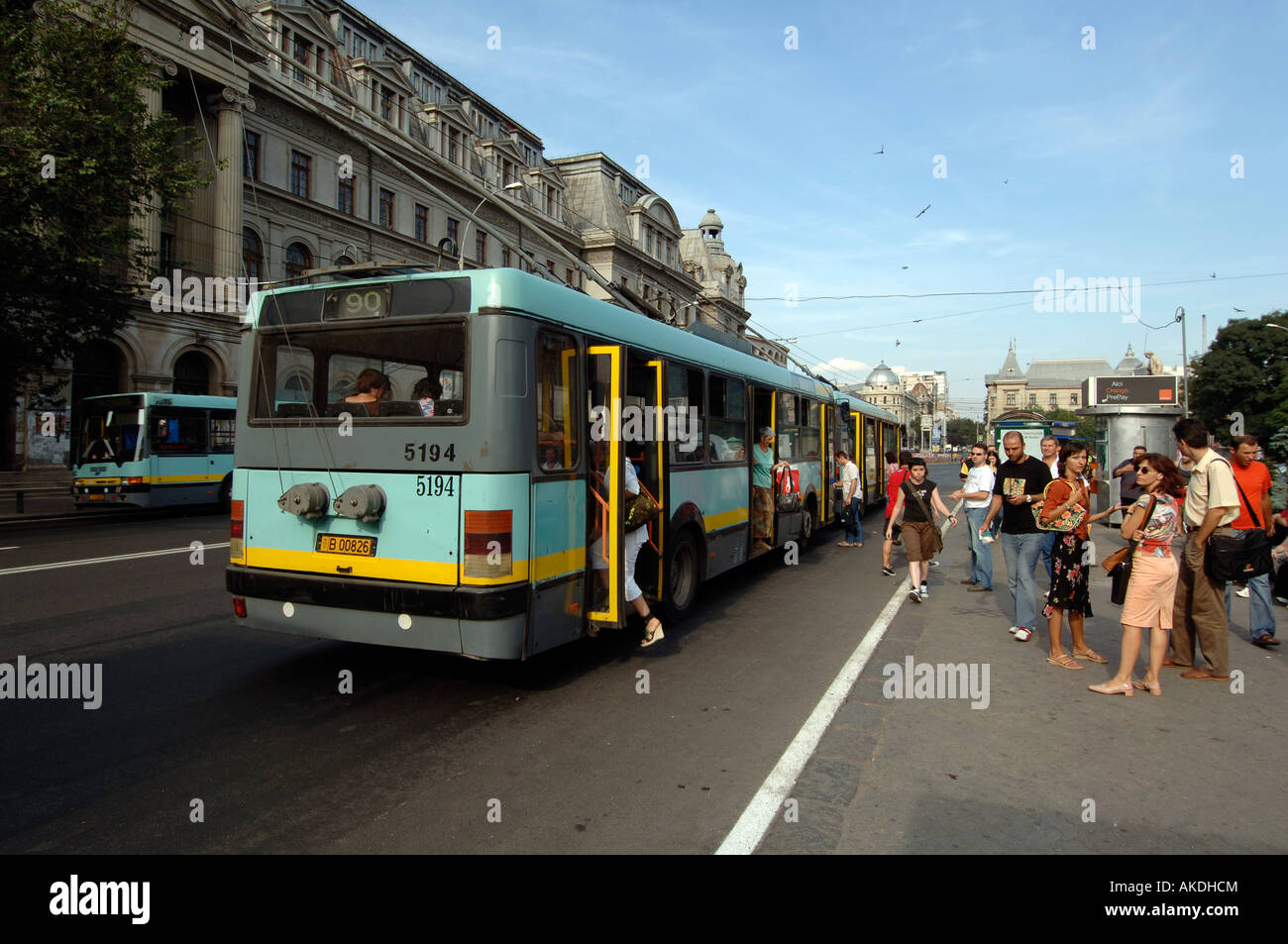 Tram bucharest romania trams hi-res stock photography and images - Alamy