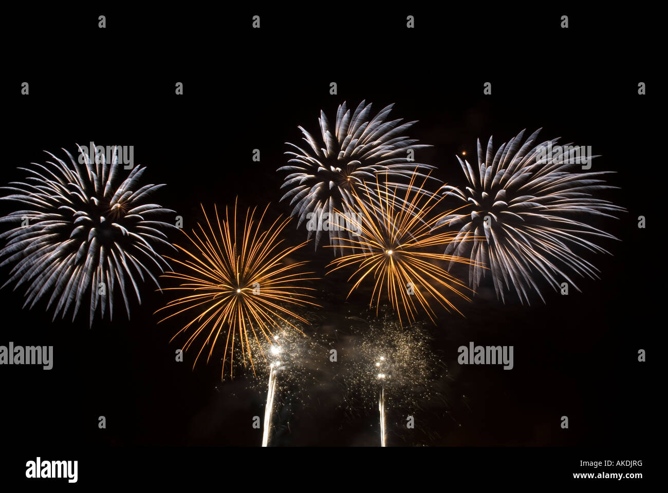 A fireworks display in London Stock Photo - Alamy