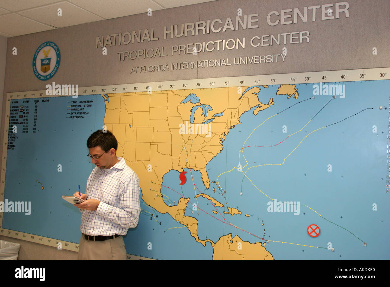 National hurricane center centre hi-res stock photography and images ...