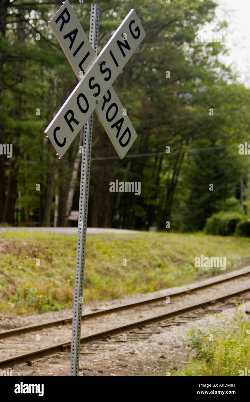 Rr sign and tracks hi-res stock photography and images - Alamy