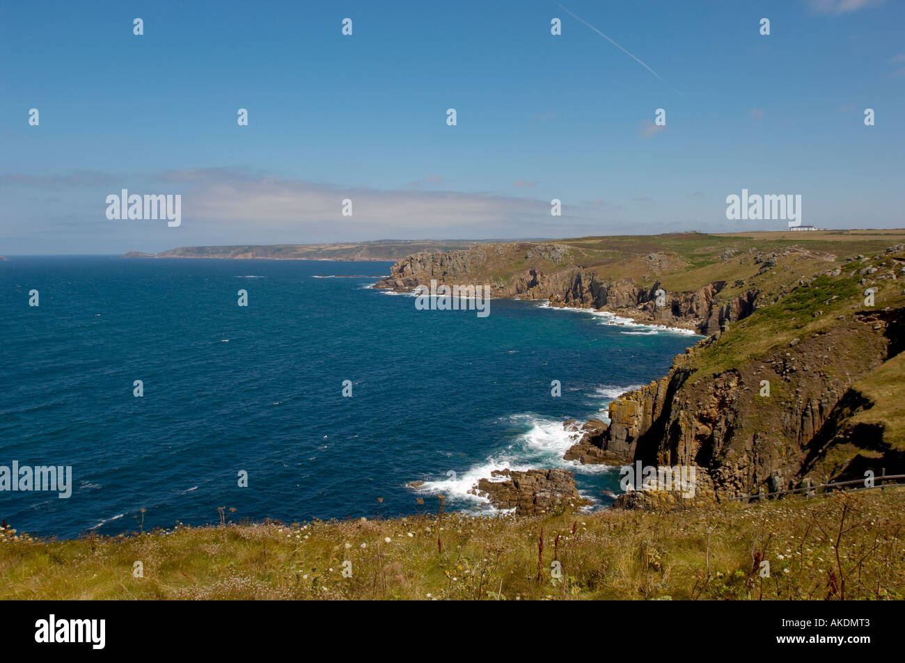 Sennen Cove, Penwith Heritage coast. Cornwall. UK Stock Photo - Alamy