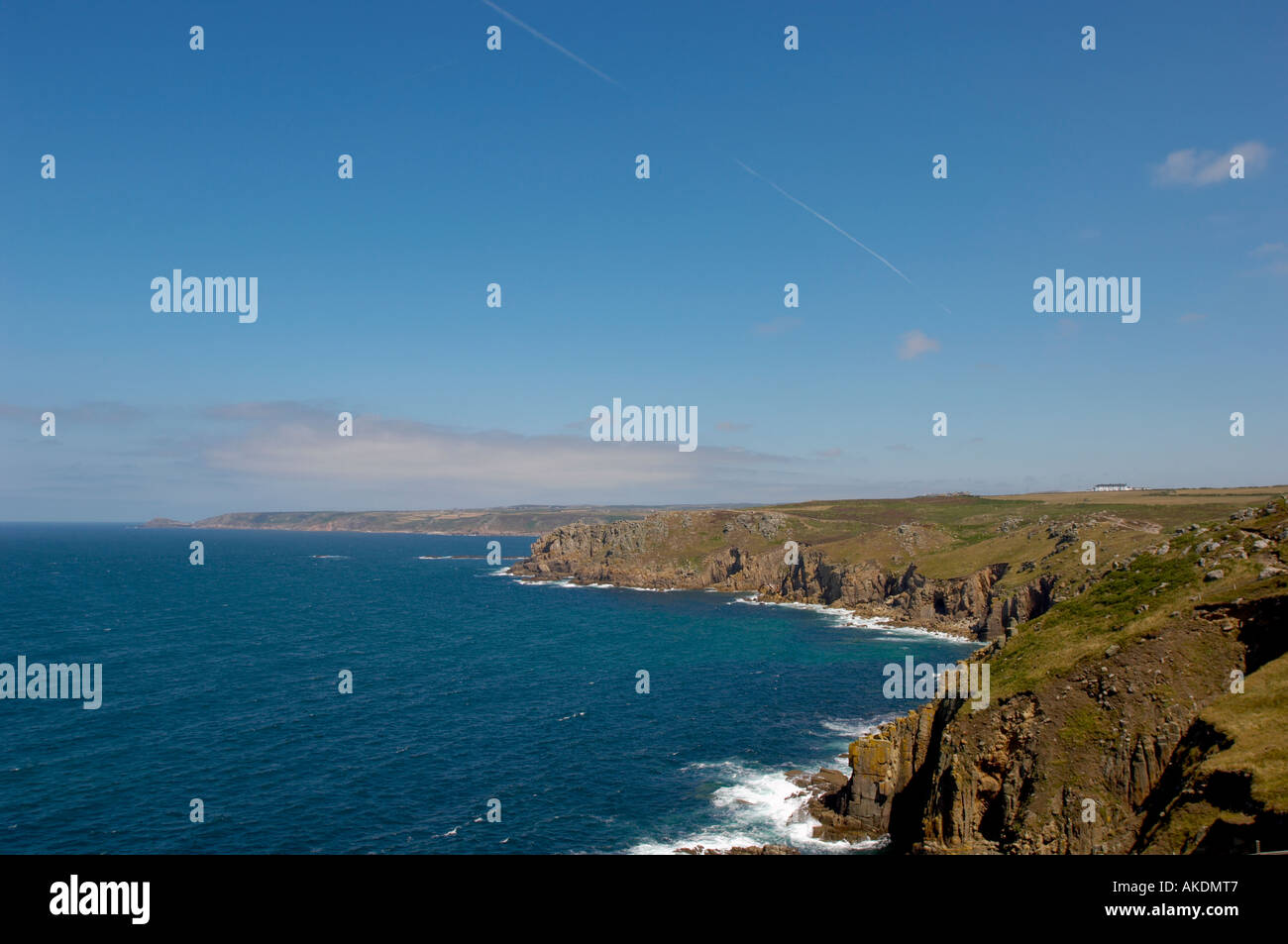 Sennen Cove, Penwith Heritage coast. Cornwall. UK Stock Photo - Alamy