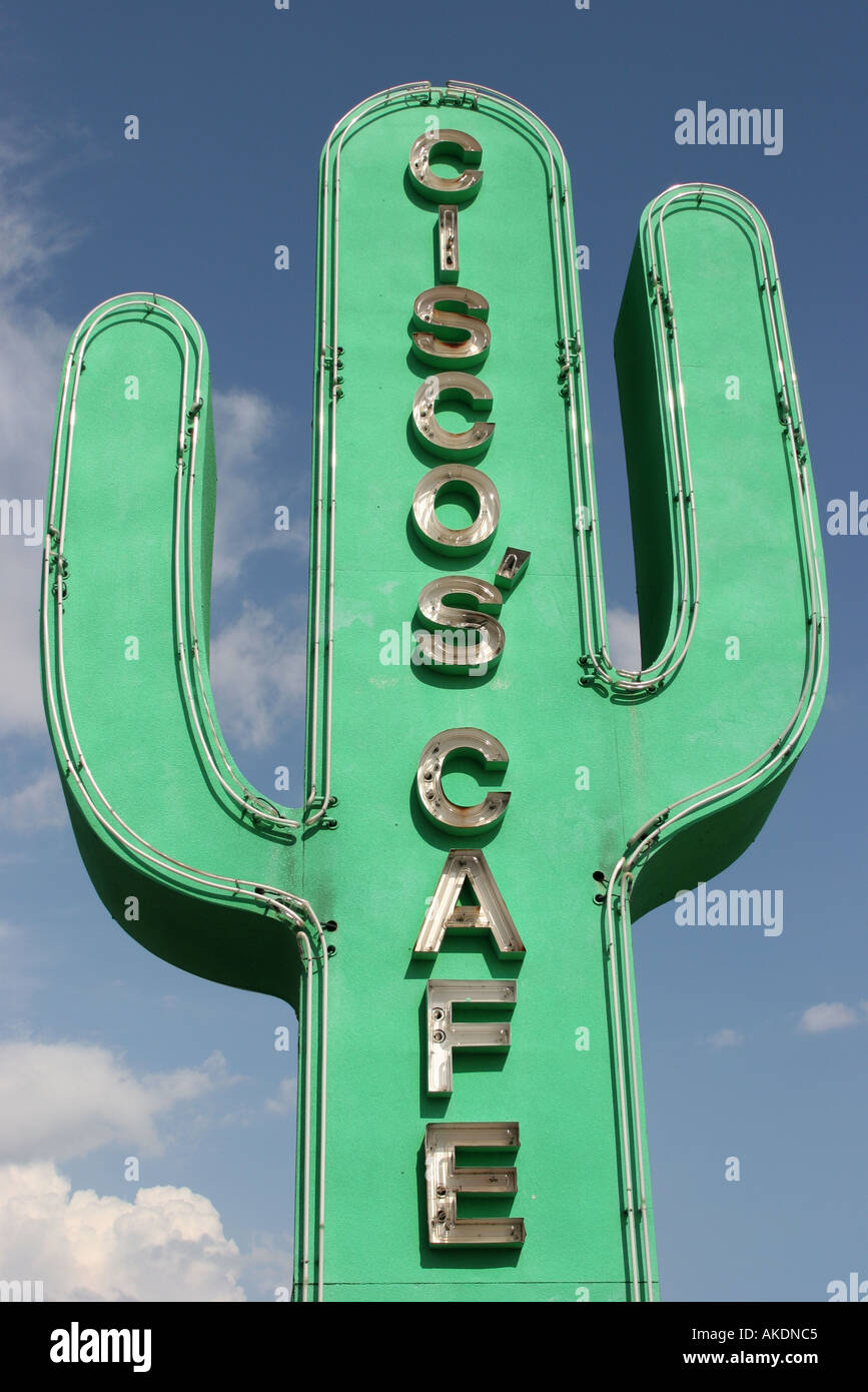 Miami Florida,36th Street N.W.,neon sign,information,advertise,saguaro ...