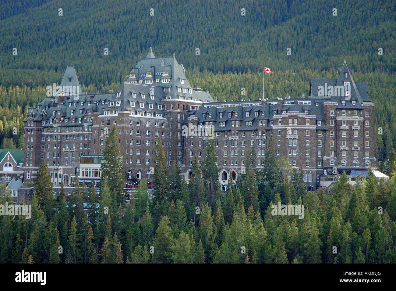 The Fairmont Banff Springs Hotel in Banff Alberta Canada Stock Photo - Alamy