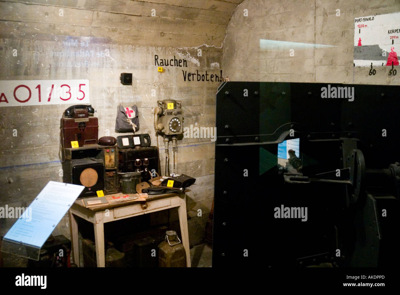 Ww2 machine gun nest hi-res stock photography and images - Alamy