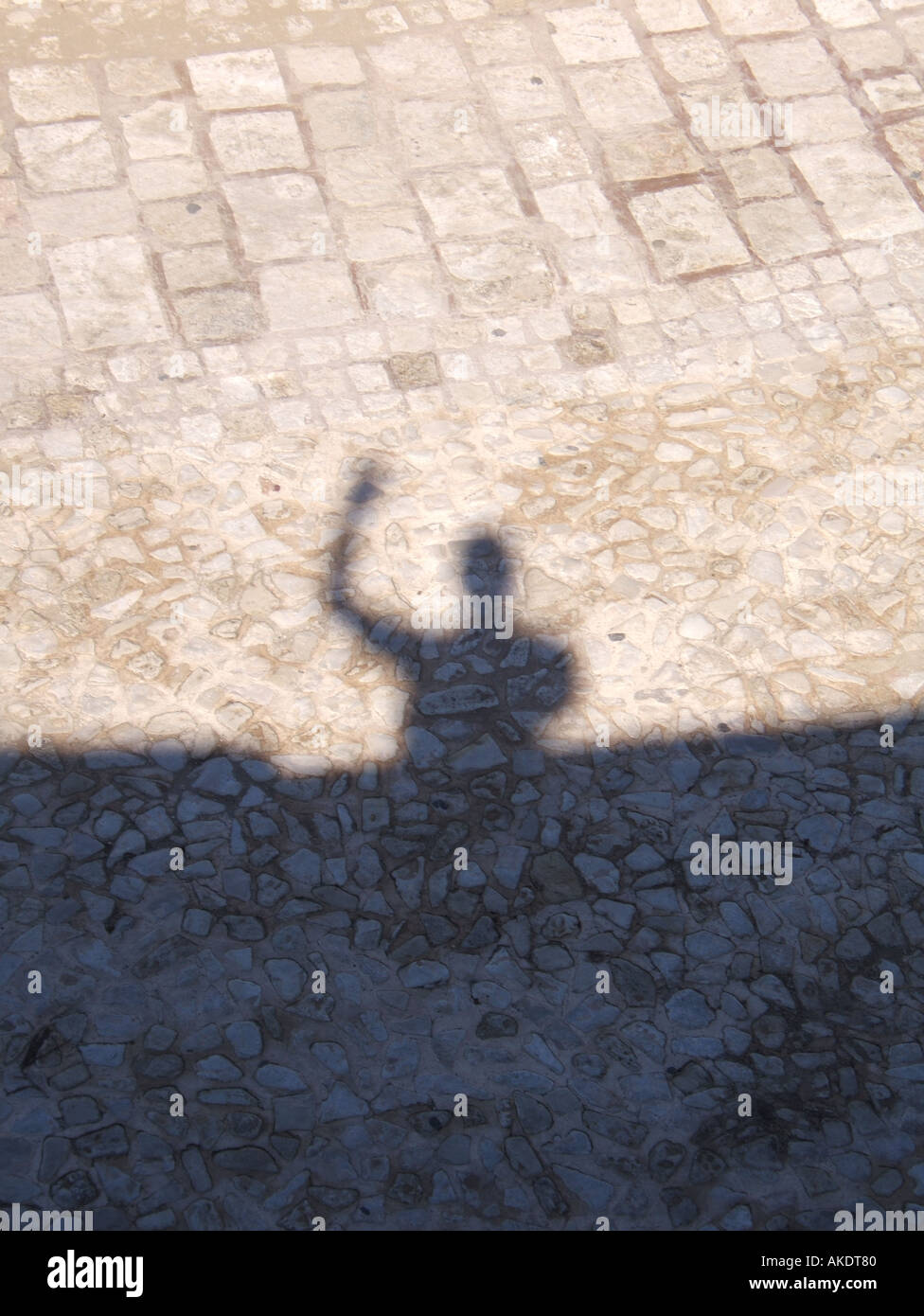 Shadow man waving hand on hi-res stock photography and images - Alamy