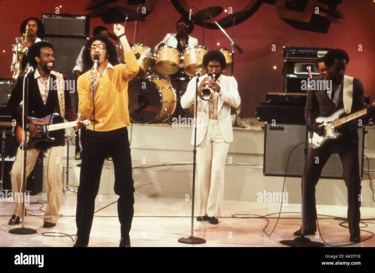 COMMODORES US Motown group Stock Photo - Alamy