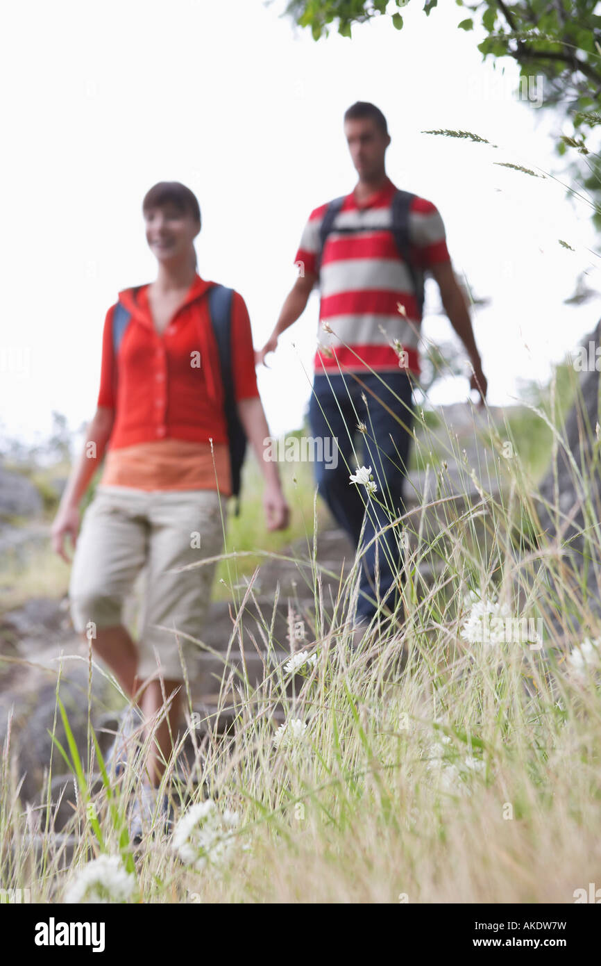 People of colour walking countryside hi-res stock photography and ...