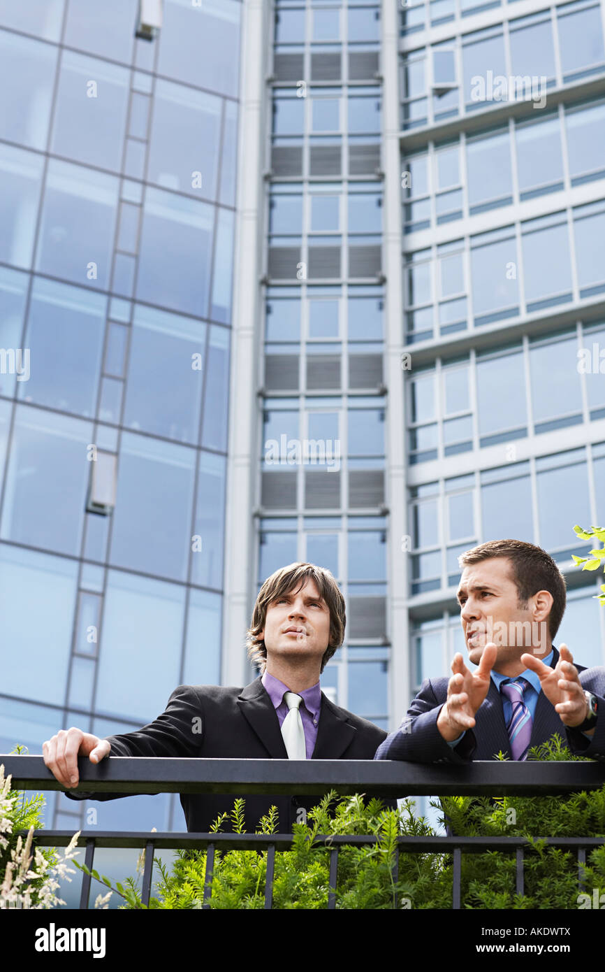 Man office railing side hi-res stock photography and images - Alamy