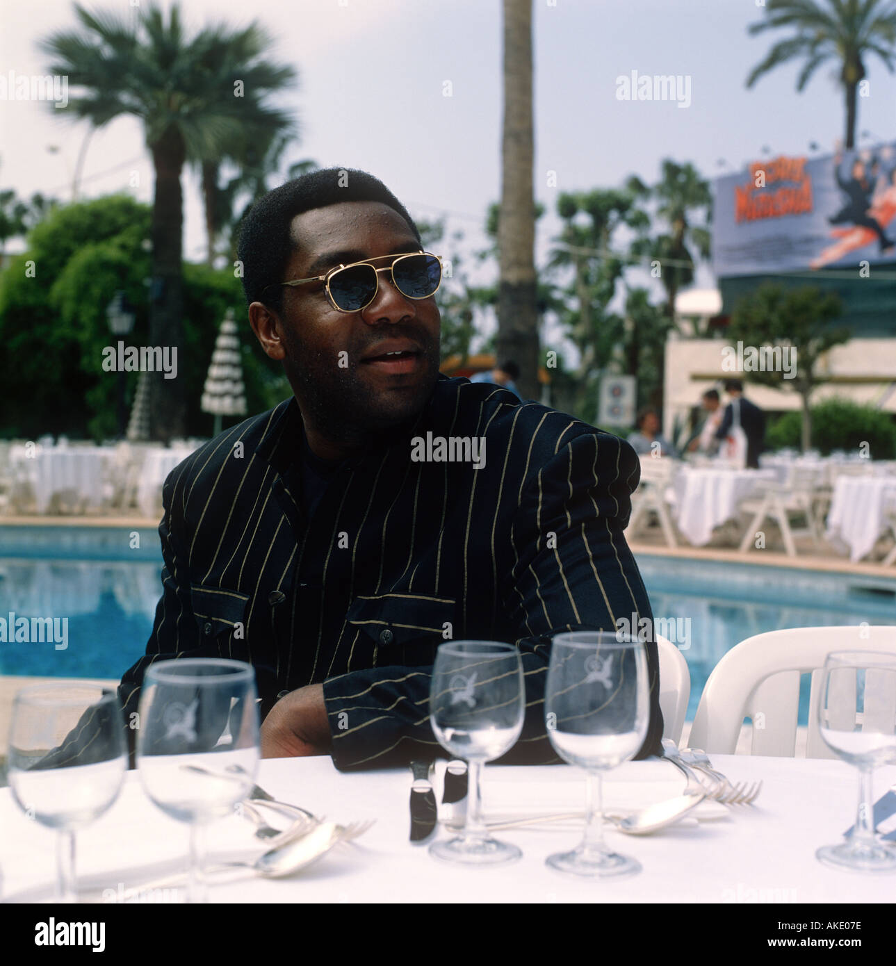 UK Personality Lenny Henry Comedian SB Stock Photo - Alamy