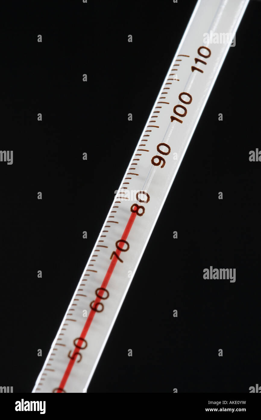 Thermometer 80 degrees hi-res stock photography and images - Alamy
