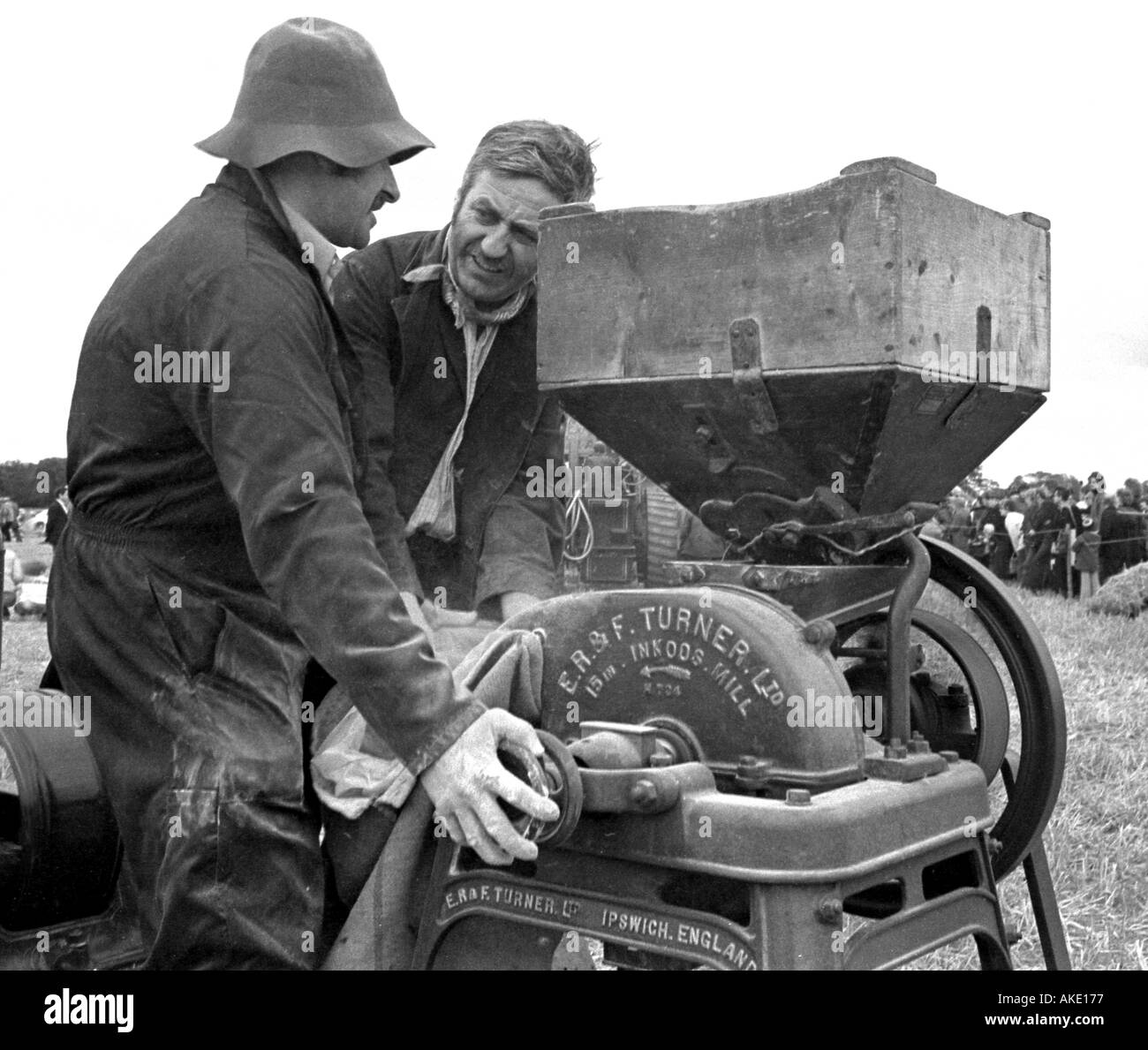 Chaff cutting machinery Stock Photo - Alamy