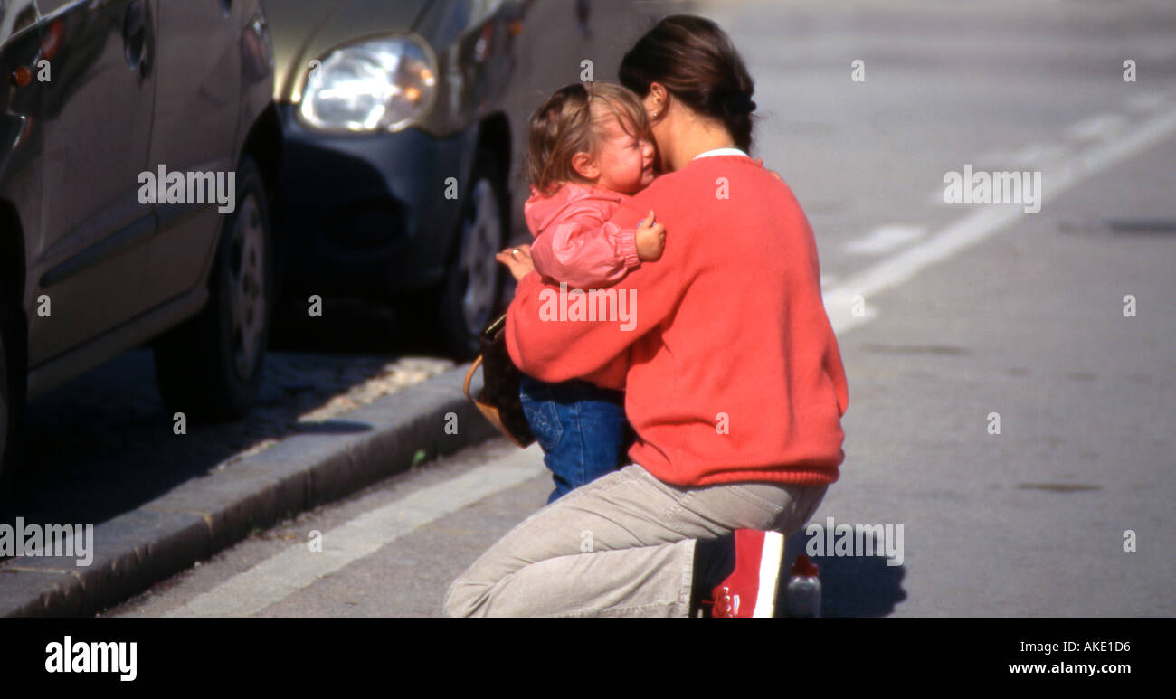 Distressed families hi-res stock photography and images - Alamy