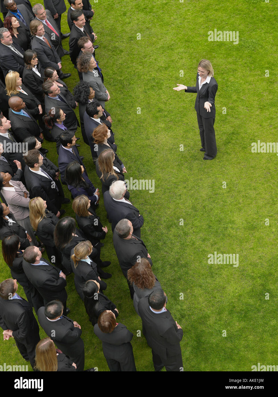 Business man elevated people facing hi-res stock photography and images ...