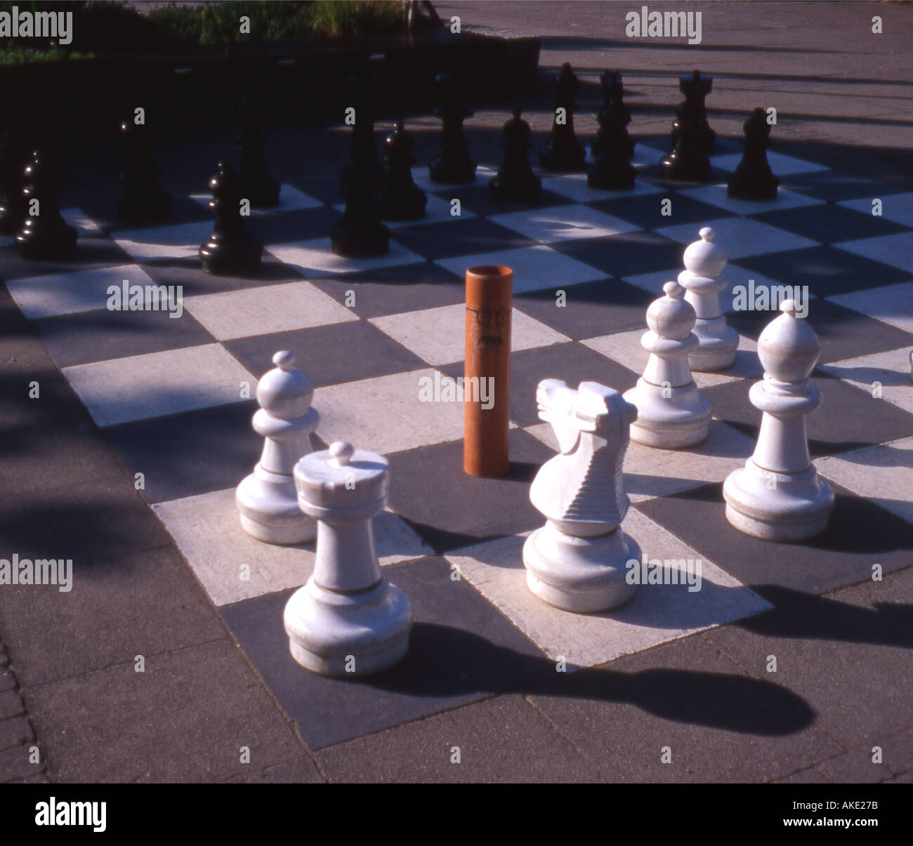 giant chess set beside Bodense Lake Constance Austria Stock Photo - Alamy