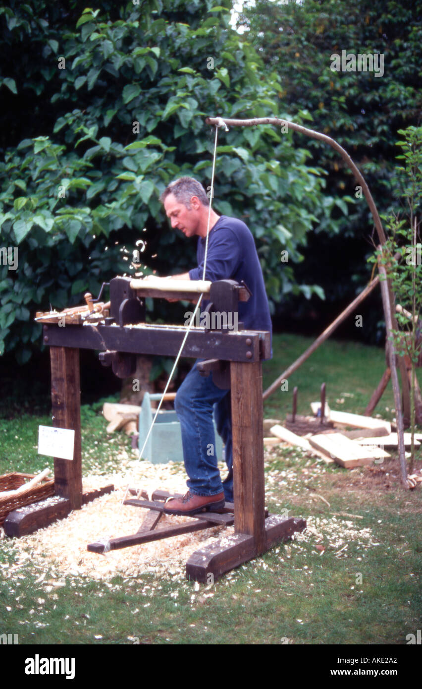 Pole lathe hi-res stock photography and images - Alamy