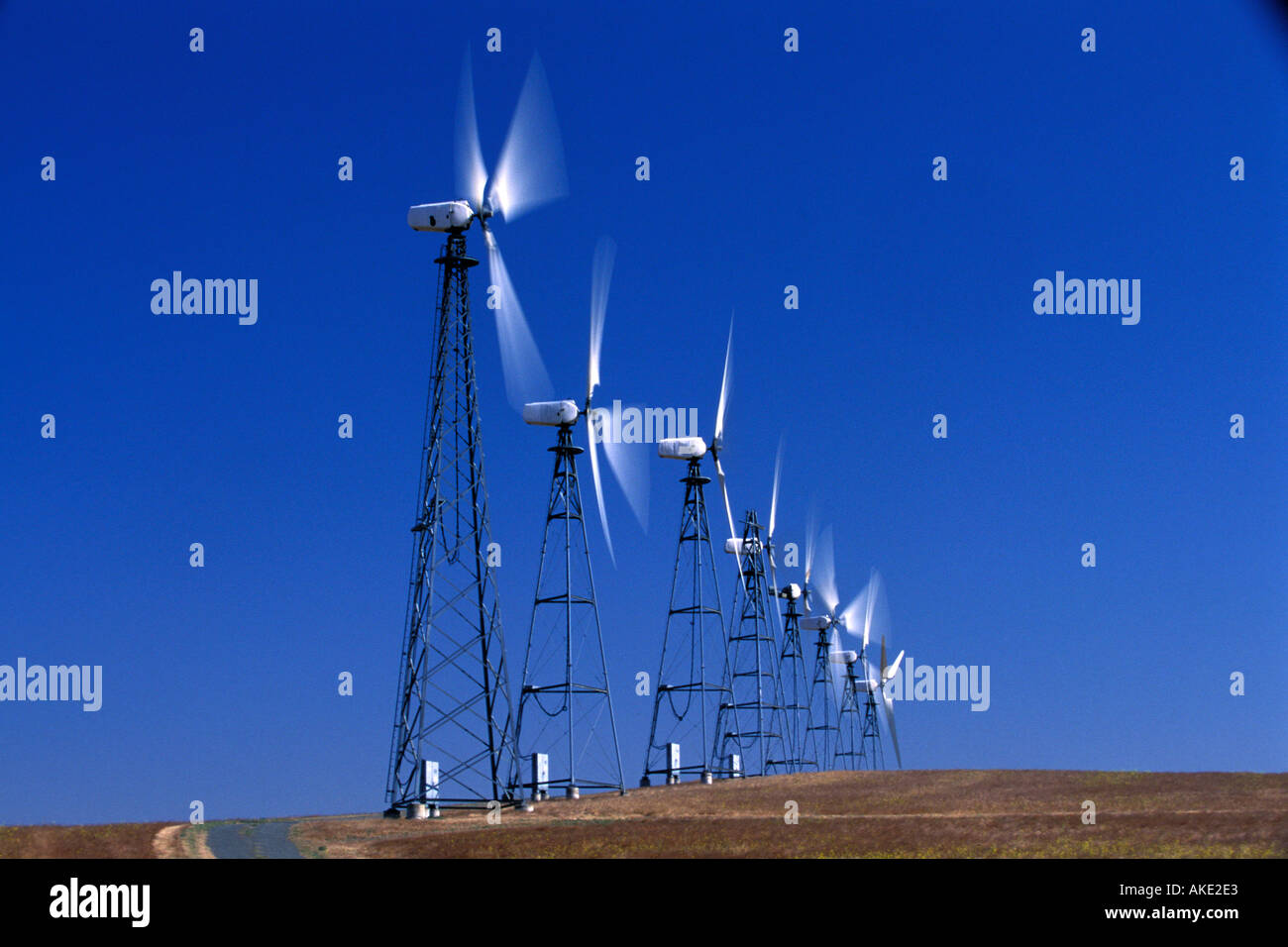 Wind turbine generators Stock Photo - Alamy