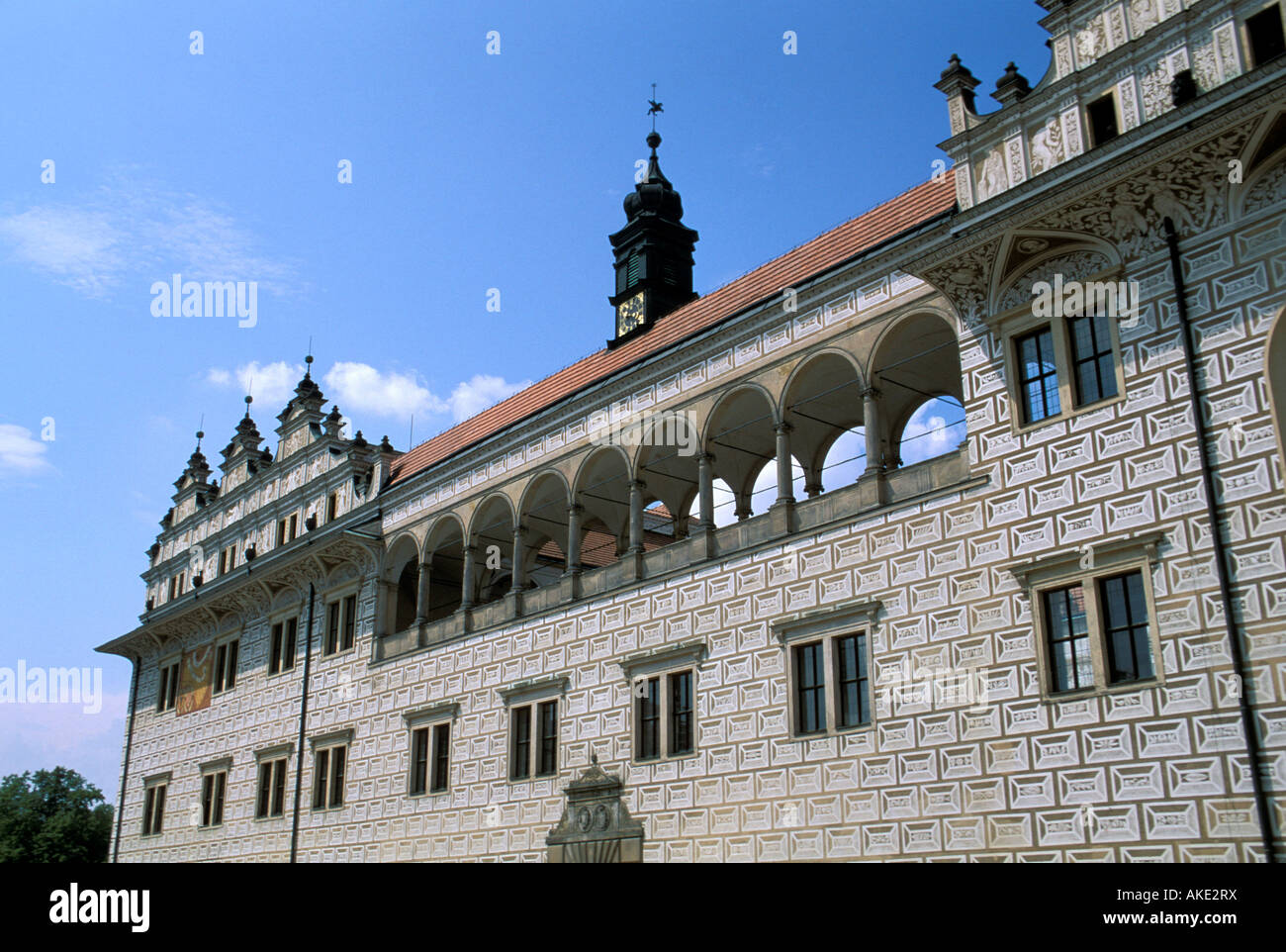 Pernstein castle, Litomysl, Czech Republic, Europe Stock Photo - Alamy