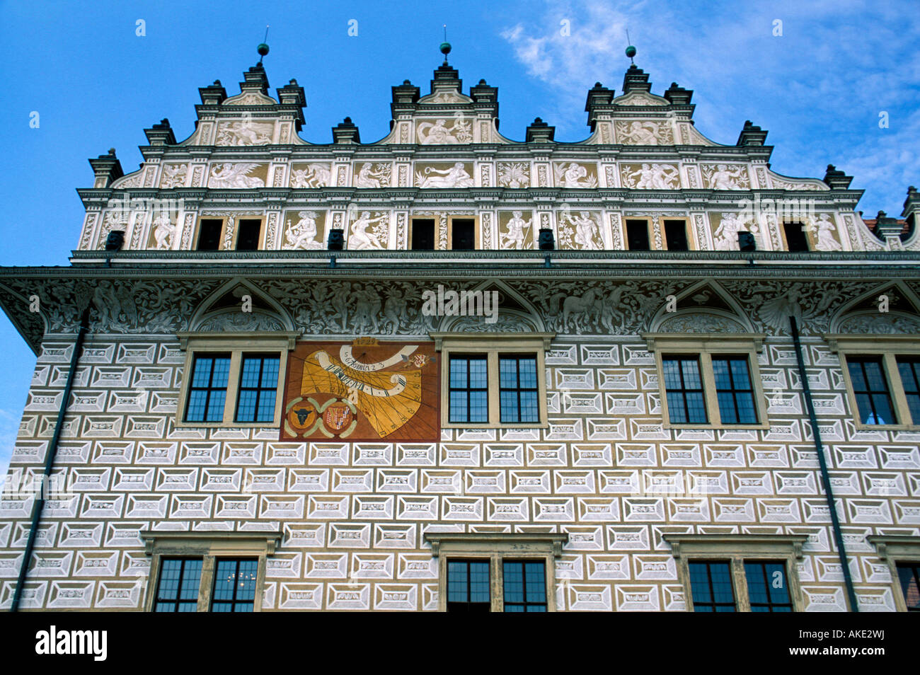 Pernstein castle, Litomysl, Czech Republic, Europe Stock Photo - Alamy