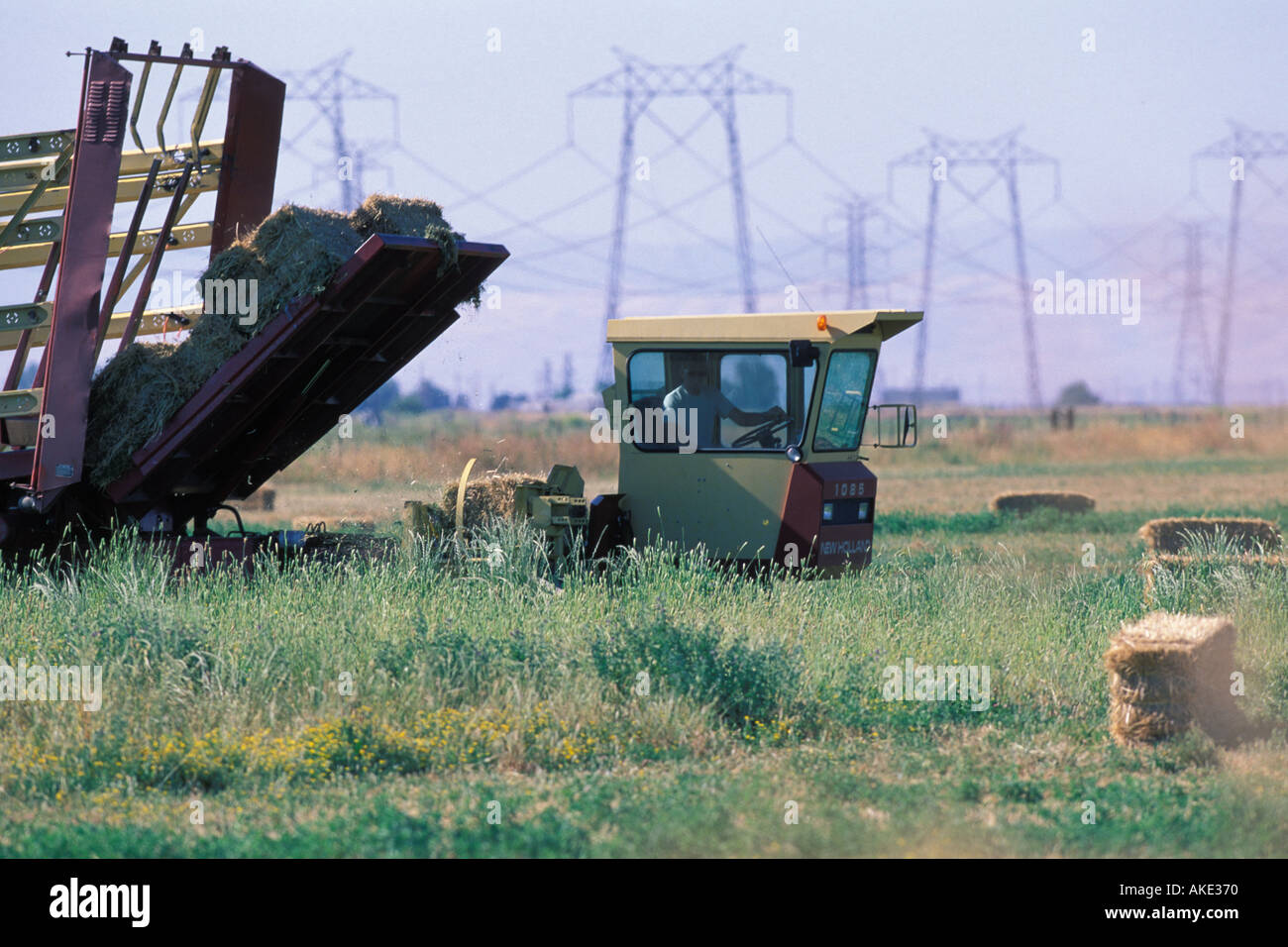 Hay stacker hi-res stock photography and images - Alamy