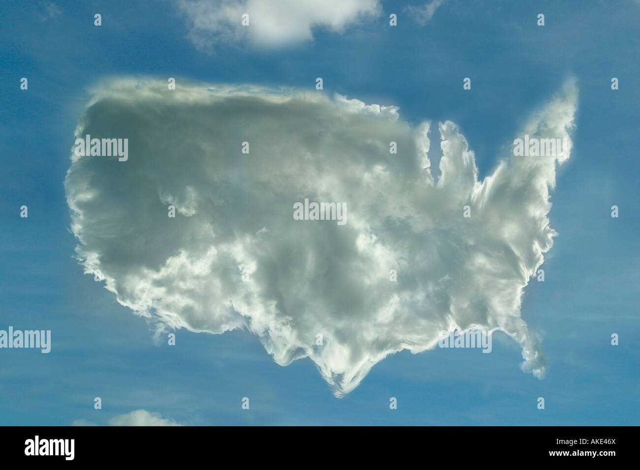 United states map made hi-res stock photography and images - Alamy