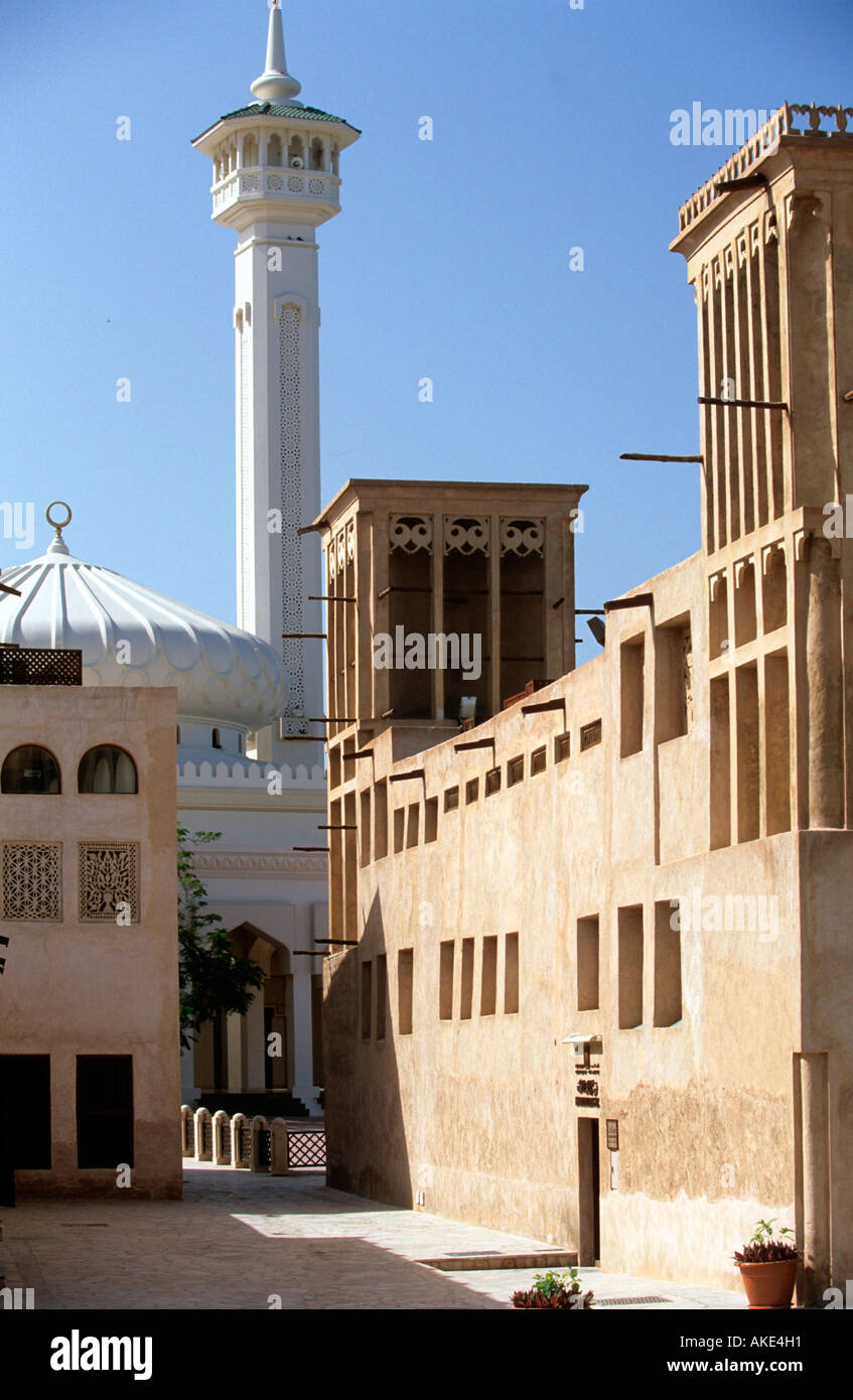 UAE, Dubai, Bur Dubai, im Bastakia-Viertel Stock Photo - Alamy