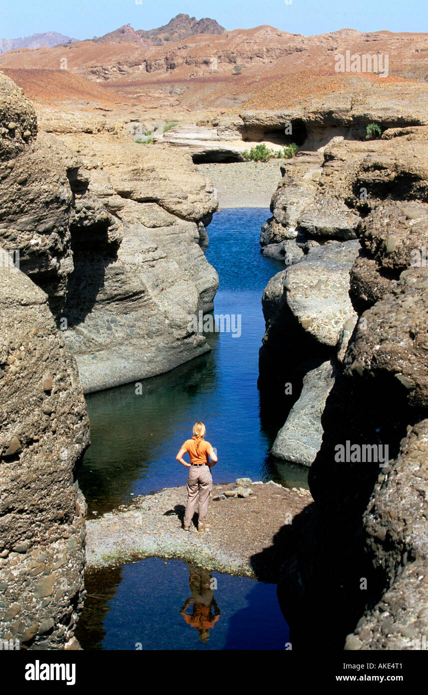 UAE, Dubai, Oase Hatta, Hatta-Pools Stock Photo - Alamy