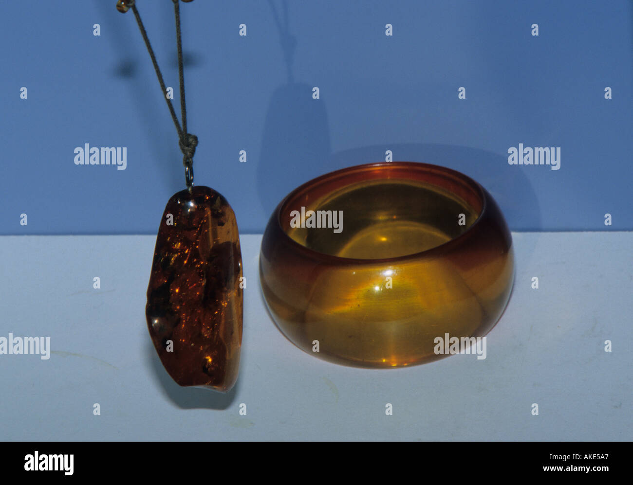Amber Objects 1 Stock Photo - Alamy