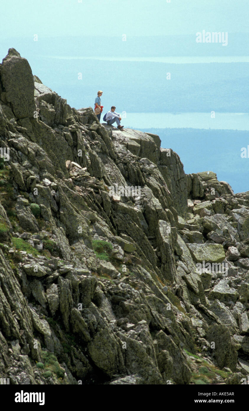 baxter peak, baxter state park, usa Stock Photo - Alamy