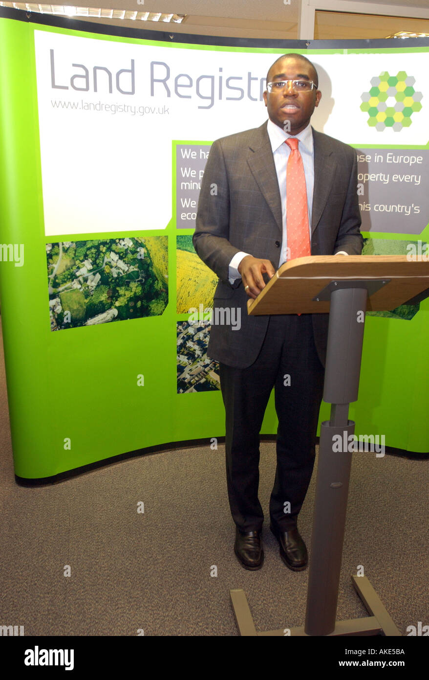 David Lammy MP Stock Photo - Alamy