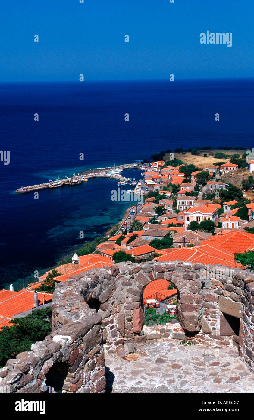 Europa, Griechenland, Lesbos, Molyvos (Mythymna, Mithymna, Methymna ...