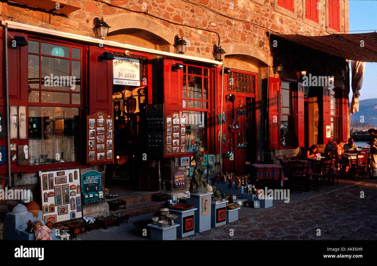 Europa, Griechenland, Lesbos, Molyvos (Mythymna, Mithymna, Methymna ...