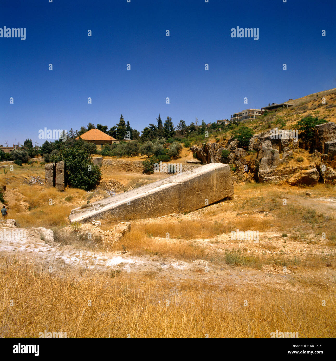 Baalbeck Lebanon Hajar Al-hobla ( Stone Of The South) 1000 Tons Quarry ...