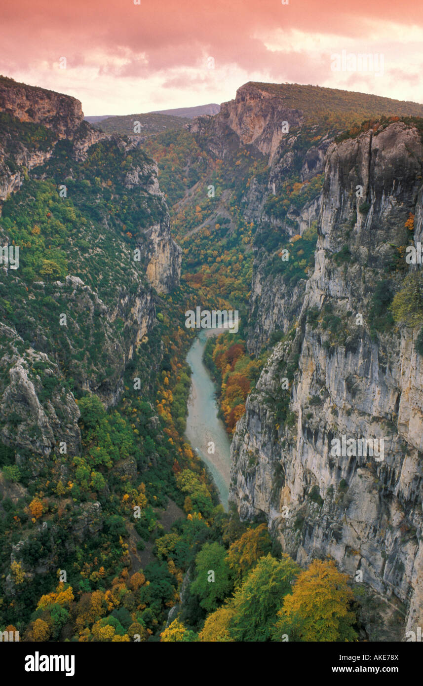 canyon, verdon gorges, france Stock Photo - Alamy