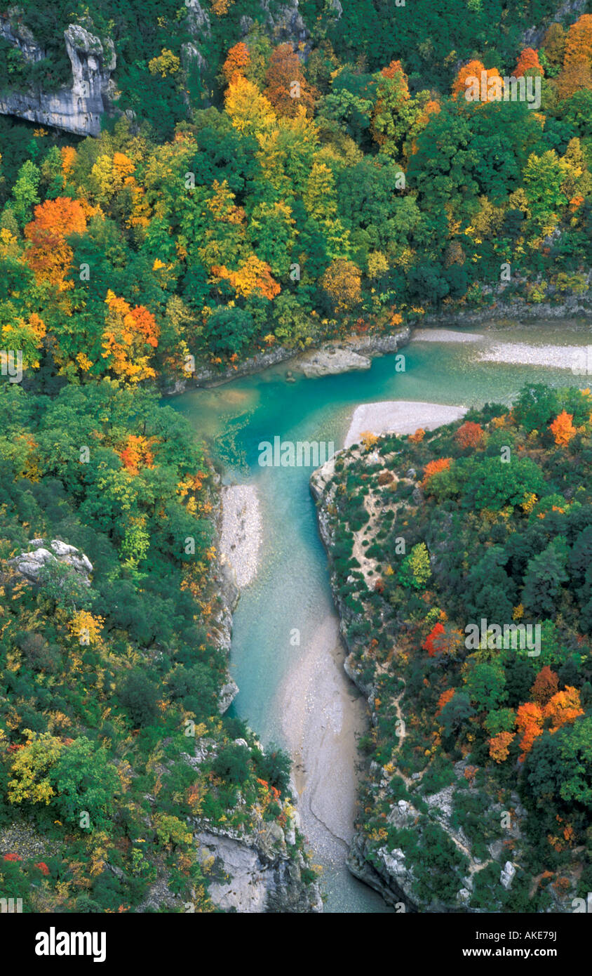 canyon, verdon gorges, france Stock Photo - Alamy