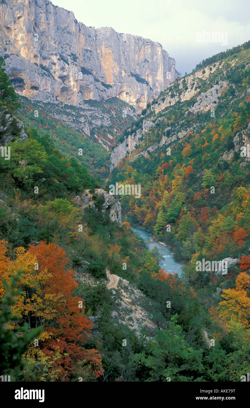 canyon, verdon gorges, france Stock Photo - Alamy