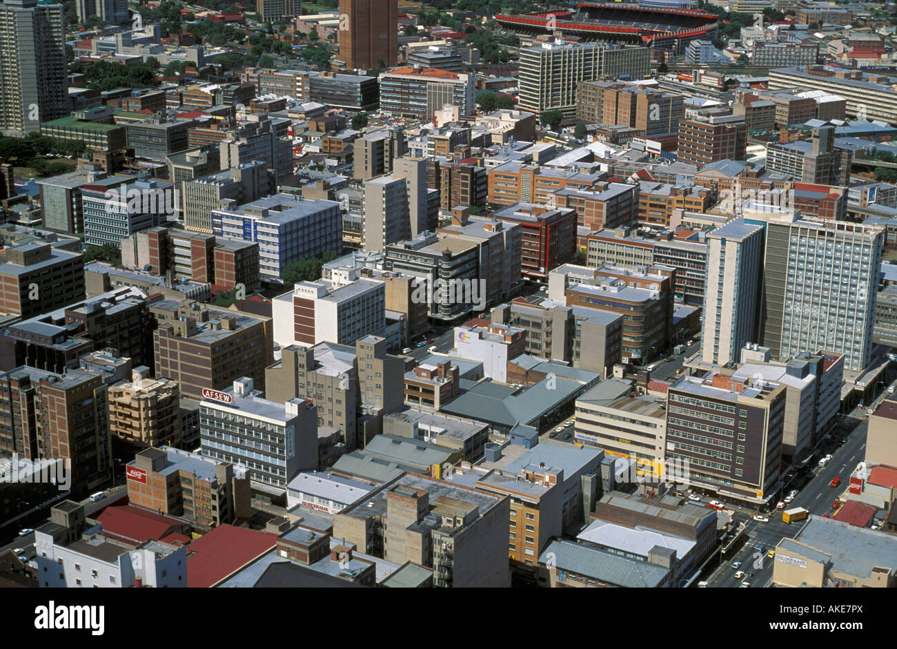 town view, johannesburg, south africa Stock Photo - Alamy