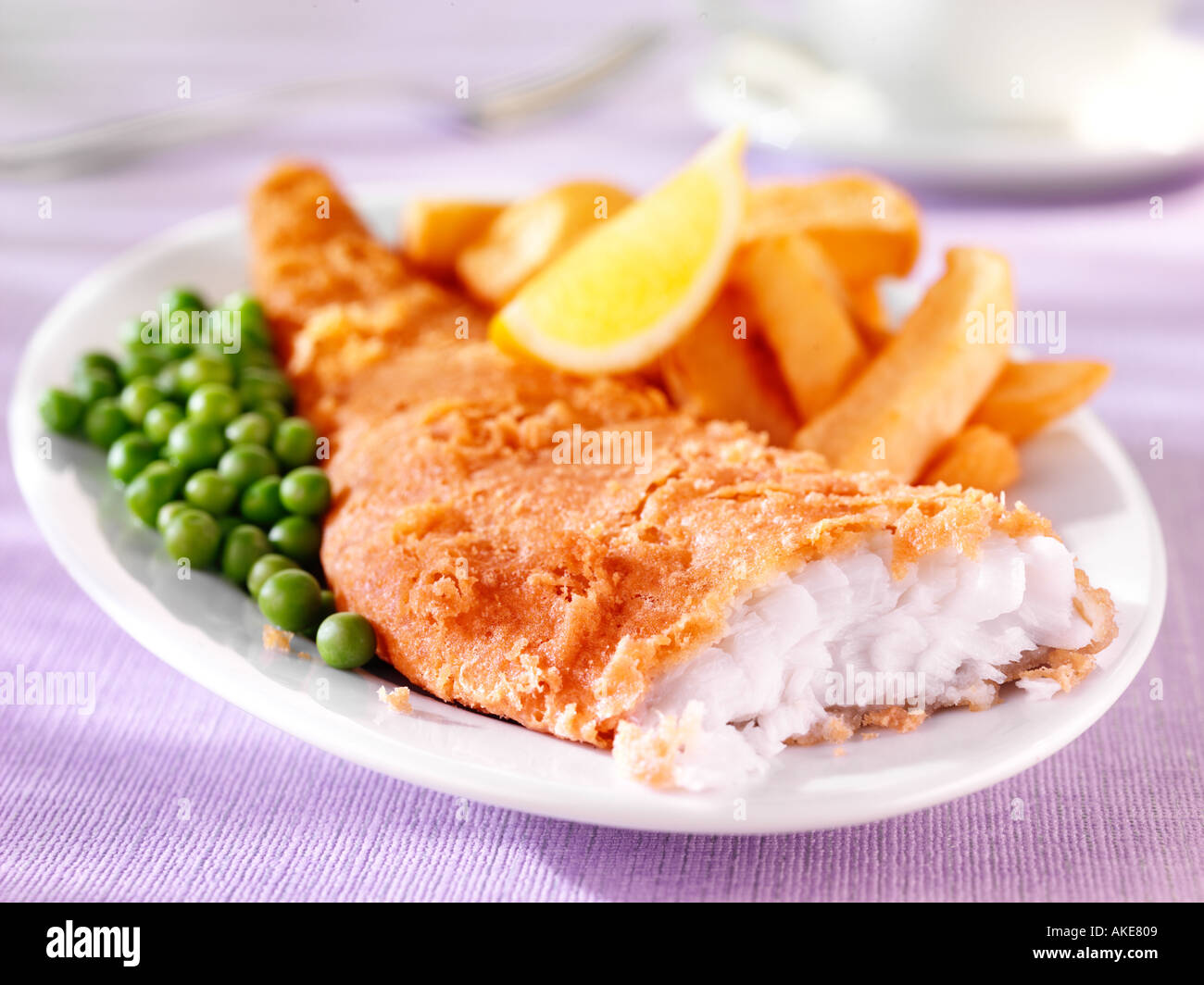 Batter haddock hi-res stock photography and images - Alamy