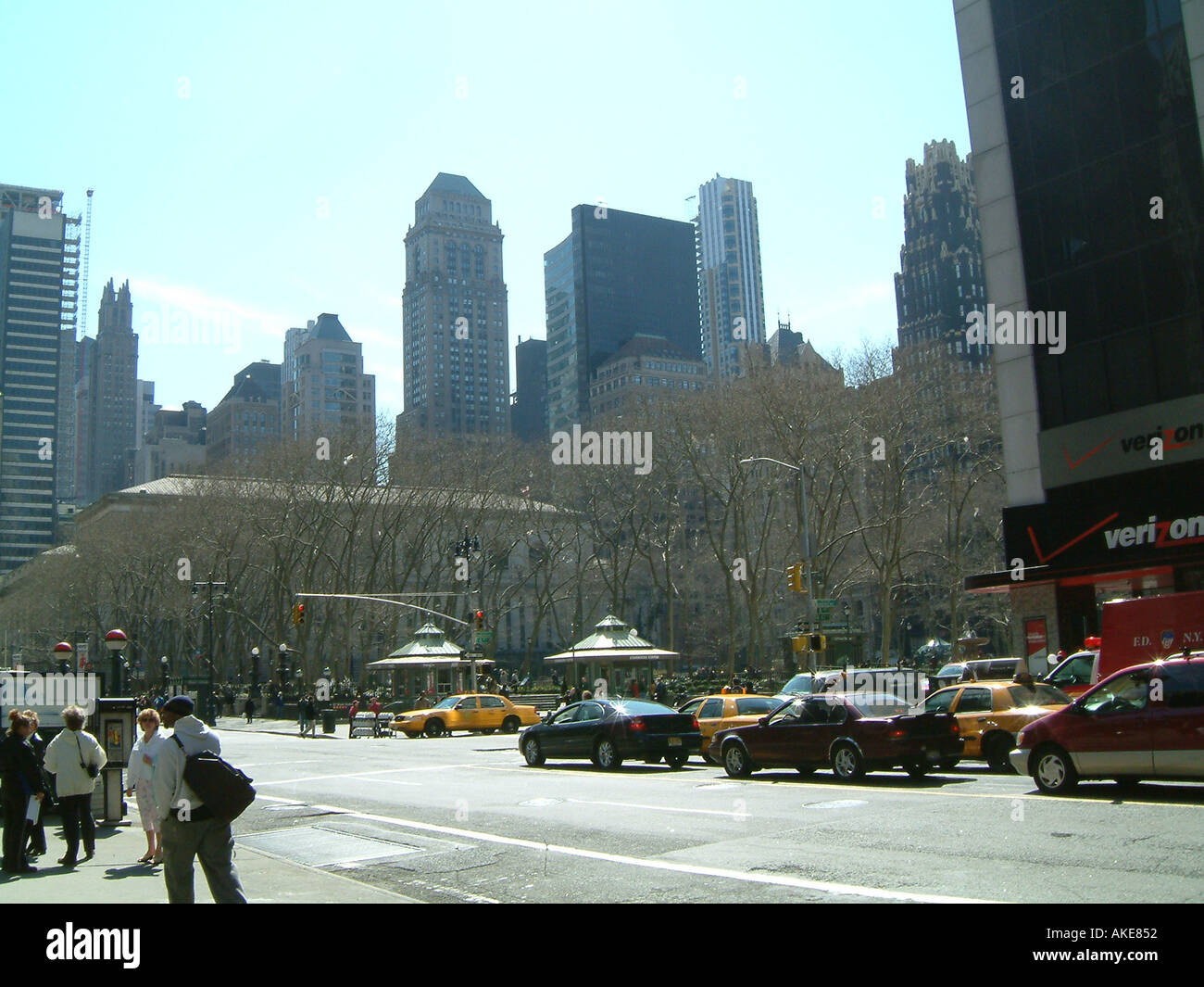 Street scene in New York City USA Stock Photo - Alamy